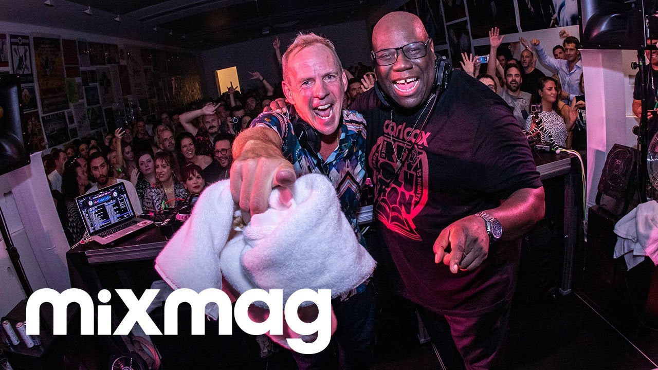 Carl Cox b2b Fatboy Slim at Saatchi Gallery, London 2019 - MUSIC IN MY MIND